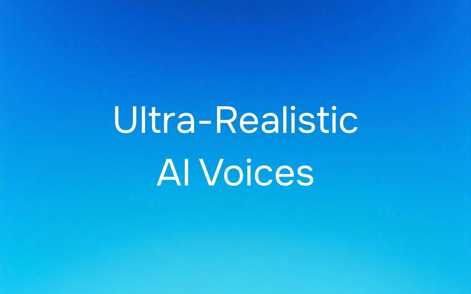 Ultra-Realistic AI Voices - Fish Audio Blog